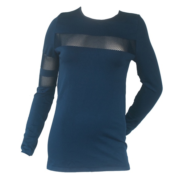 C&C California | Tops | Cc California Navy Blue Seamless Performance ...
